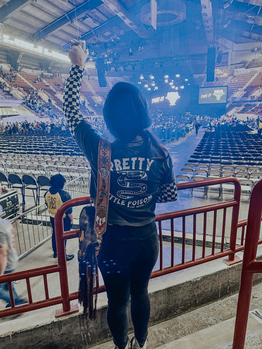 Pretty Little Poison Tee | Country Concert Top – The Bevel Label